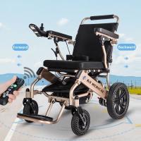 China KSM-601L Remote Control Electric Wheelchair 24V Li-ion Battery 130kg Capacity Reclining Mobility Scooter for sale