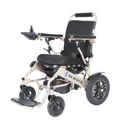 China KS Medical 601N Electric Folding Wheelchair 20Ah Li-ion 130kg Capacity Lightweight Aluminum Alloy for sale