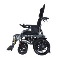 China KSM-508 Electric Reclining Wheelchair High Back 90-180 Adjustable Legrest 12AH Battery for sale