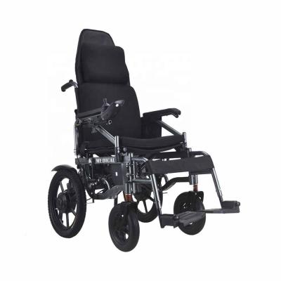 China KSM-508 Reclining High Back Power Wheelchair with 90-180 Adjustable Legrest and Backrest for sale