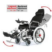 China KSM-508 Reclining High Back Power Wheelchair with 90-180 Adjustable Legrest and Backrest for sale