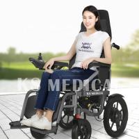 China KSM-508 Electric Wheelchair High Back Foldable 90-180 Adjustable Motorized Wheelchair CE Approved for sale