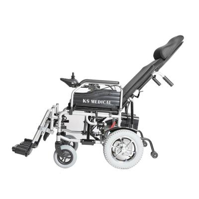 China KSM-508 Electric Reclining Wheelchair High Back 90-160 Degree Adjustable Remote Control Power Wheelchair for sale
