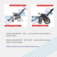 China KSM-508 Electric Reclining Wheelchair High Back 90-160 Degree Adjustable Remote Control Power Wheelchair for sale