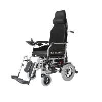 China KSM-508 Electric Wheelchair High Back Reclining 90-160 Degree Adjustable Backrest 12-22 Inch Wheel for sale