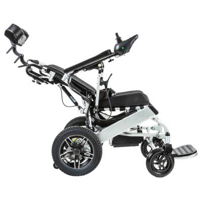 China KSM-601 Electric Wheelchair for Disabled with Reclining Backrest 24V 12Ah Li-ion Battery 130kg Capacity for sale