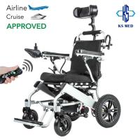 China KSM-601 Electric Wheelchair for Disabled with Reclining Backrest 24V 12Ah Li-ion Battery 130kg Capacity for sale