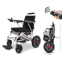 China KSM-601 Ultra Lightweight Foldable Electric Wheelchair 26kg 15km Range Aluminum Alloy for sale