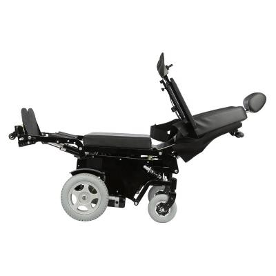 China KSM-311 Electric Standing Power Wheelchair 150kg Capacity 30km Range Heavy Duty Reclining Handicapped Mobility for sale