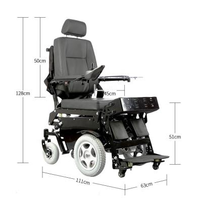 China KSM-311 Electric Standing Wheelchair 150kg Capacity 30km Range Heavy Duty Reclining All Terrain Mobility for sale