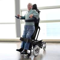 China KSM-311 Electric Standing Wheelchair 150kg Capacity 30km Range Heavy Duty Reclining All Terrain Mobility for sale