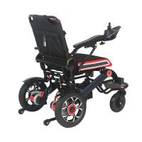 China KSM-605 Auto Folding Electric Wheelchair 24V 20Ah Li-ion Battery Lightweight Power Wheelchair for sale