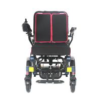 China Remote Control Automatic Folding Electric Wheelchair 28kg Lightweight Power Wheelchair 15km Range for sale