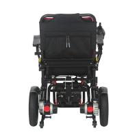 China Remote Control Automatic Folding Electric Wheelchair 28kg Lightweight Power Wheelchair 15km Range for sale