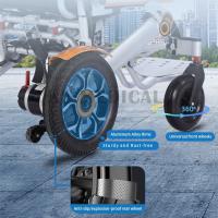 China KSM-605 Auto Folding Electric Wheelchair 24V 250W Motor 15km Range Remote Control Lightweight Aluminum for sale
