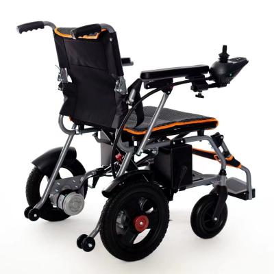 China KSM-506 Lightweight Electric Wheelchair 24V 250W Motor Folding Power Wheelchair for Elderly 120kg Capacity for sale