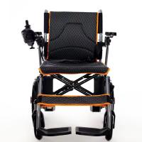 China KSM-506 Foldable Electric Wheelchair 24V 250W Motor Power Wheelchair for Elderly with 120kg Capacity for sale
