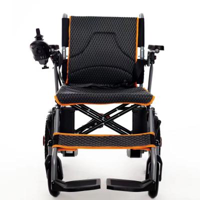 China KSM-506 Foldable Electric Wheelchair 24V 250W Motor Power Wheelchair for Elderly with 120kg Capacity for sale