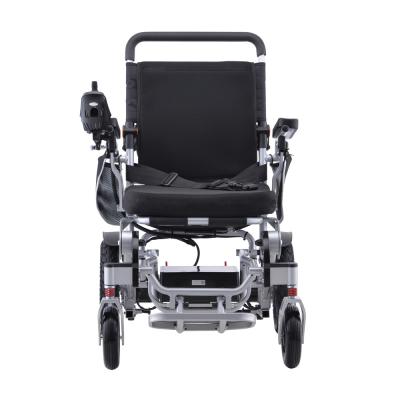China KSM-606 Foldable Lightweight Electric Wheelchair 24V 12Ah Li-ion Battery 150kg Capacity for sale