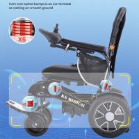 China KSM-606AF Automatic Folding Smart Electric Power Wheelchair 24V 250W for Disabled for sale