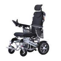 China KSM-606AR Automatic Reclining Electric Wheelchair Folding Power Chair 150kg Capacity 15-25km Range for sale