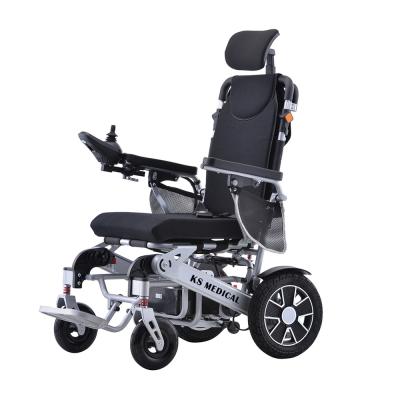 China KSM-606AR Folding Electric Wheelchair 24V 20Ah Li-ion Power Chair 150kg Capacity for sale
