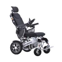 China KSM-606AR Automatic Intelligent Reclining Electric Power Chair Lightweight Foldable Wheelchair 150kg 24V for sale