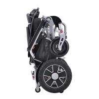 China KSM-606AR Automatic Intelligent Reclining Electric Power Chair Lightweight Foldable Wheelchair 150kg 24V for sale