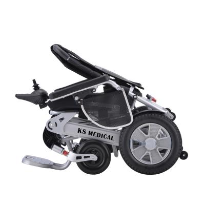 China KSM-606AF Remote Auto Folding Power Wheelchair 24V 250W Electric Wheelchair for Office Use for sale