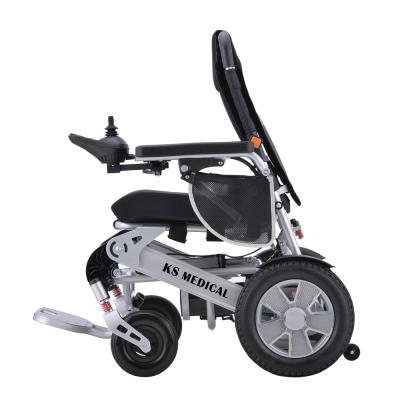 China KSM-606 Automatic Folding Electric Power Wheelchair 24V Li-ion 150kg Capacity for sale