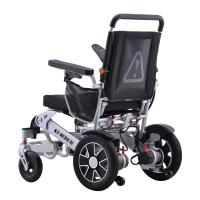 China KSM-606 Lightweight Foldable Electric Wheelchair 28.5kg 24V 12Ah Li-ion Battery 150kg Capacity for sale