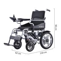 China KSM-501P Folding Electric Wheelchair 24V 250W Motor 150kg Capacity Smart Drive for sale