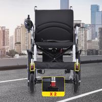 China KSM-501P Folding Electric Wheelchair 24V 250W Motor 150kg Capacity Smart Drive for sale