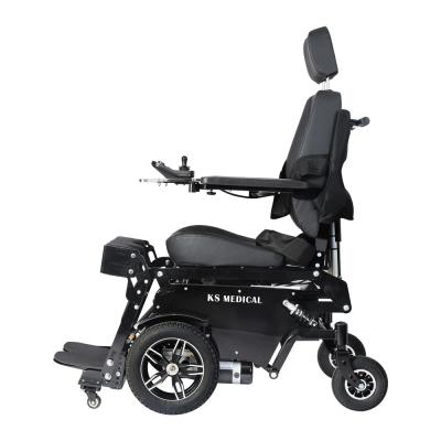 China KSM-311 Electric Standing Power Wheelchair 150kg Capacity 30km Range Heavy Duty Seat Reclining for sale