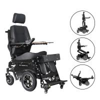 China KSM-311 Electric Standing Wheelchair Heavy Duty Rehab Wheelchair 150kg Load 30km Range for sale
