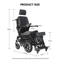 China KSM-311 Electric Standing Wheelchair 150kg Capacity 30km Range Power Wheelchair for Disabled for sale