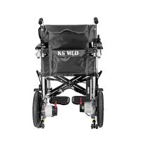China KSM-509 Lightweight Electric Wheelchair 19.5kg Foldable 24V 12Ah Li-ion Battery 120kg Capacity for sale