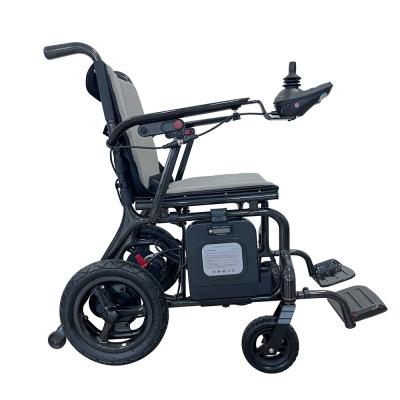 China KSM-509 Lightweight Carbon Fiber Folding Electric Power Wheelchair 14.5kg 6km/h Travel Mobility Scooter for sale