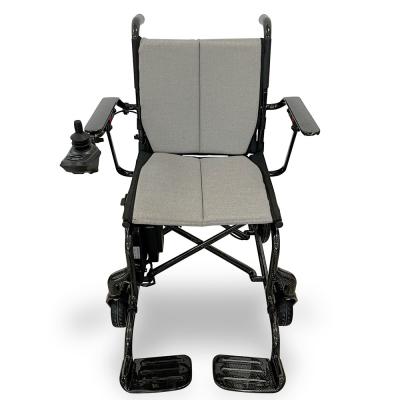 China KSM-509 Portable Folding Lightweight Electric Wheelchair 14.5kg Carbon Fiber 24V Li-ion Battery for Disabled Travel for sale