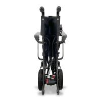 China Carbon Fiber Folding Electric Wheelchair 14.5kg Lightweight Power Chair 6km/h Speed for Travel for sale