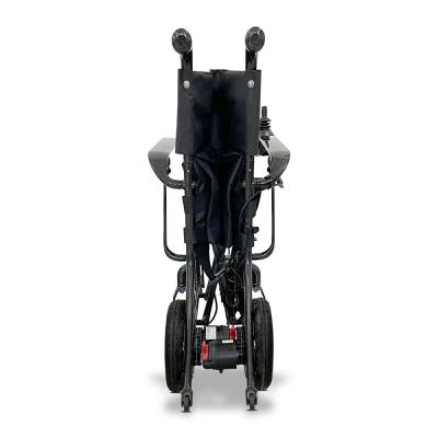China Carbon Fiber Folding Electric Wheelchair 14.5kg Lightweight Power Chair 6km/h Speed for Travel for sale