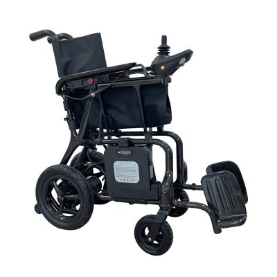 China Carbon Fiber Electric Wheelchair KSM-507 Foldable 14.5kg with 24V 6Ah Lithium Battery for Disabled Travel for sale