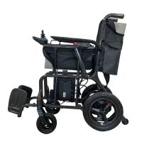 China Foldable Electric Carbon Fiber Wheelchair Lightweight 14.5kg 6km/h Power Wheelchair for Mobility for sale