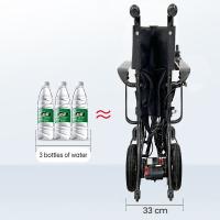 China Foldable Electric Carbon Fiber Wheelchair Lightweight 14.5kg 6km/h Power Wheelchair for Mobility for sale