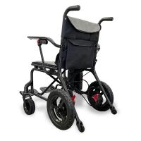 China KSM-507 Ultra Lightweight Carbon Fiber Foldable Power Wheelchair 14.5kg 6km/h Electric Wheelchair for Travel for sale