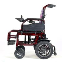 China KSM-503C Folding Electric Wheelchair for Children 24V Lithium Battery 120kg Capacity Portable Power Wheelchair for sale
