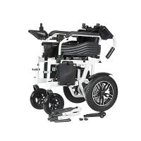 China KSM-503C Custom Children's Folding Electric Wheelchair 24V 12Ah Lithium Battery Portable Power Wheelchair for sale