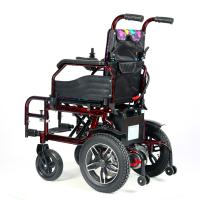 China KSM-503C Lightweight Foldable Electric Children Wheelchair 24V Lithium Battery 120kg Capacity for sale