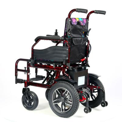 China KSM-503C Lightweight Foldable Electric Children Wheelchair 24V Lithium Battery 120kg Capacity for sale