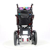 China KSM-503C Ultra Light Compact Folding Children Electric Power Wheelchair 24V 12Ah Lithium Battery for sale